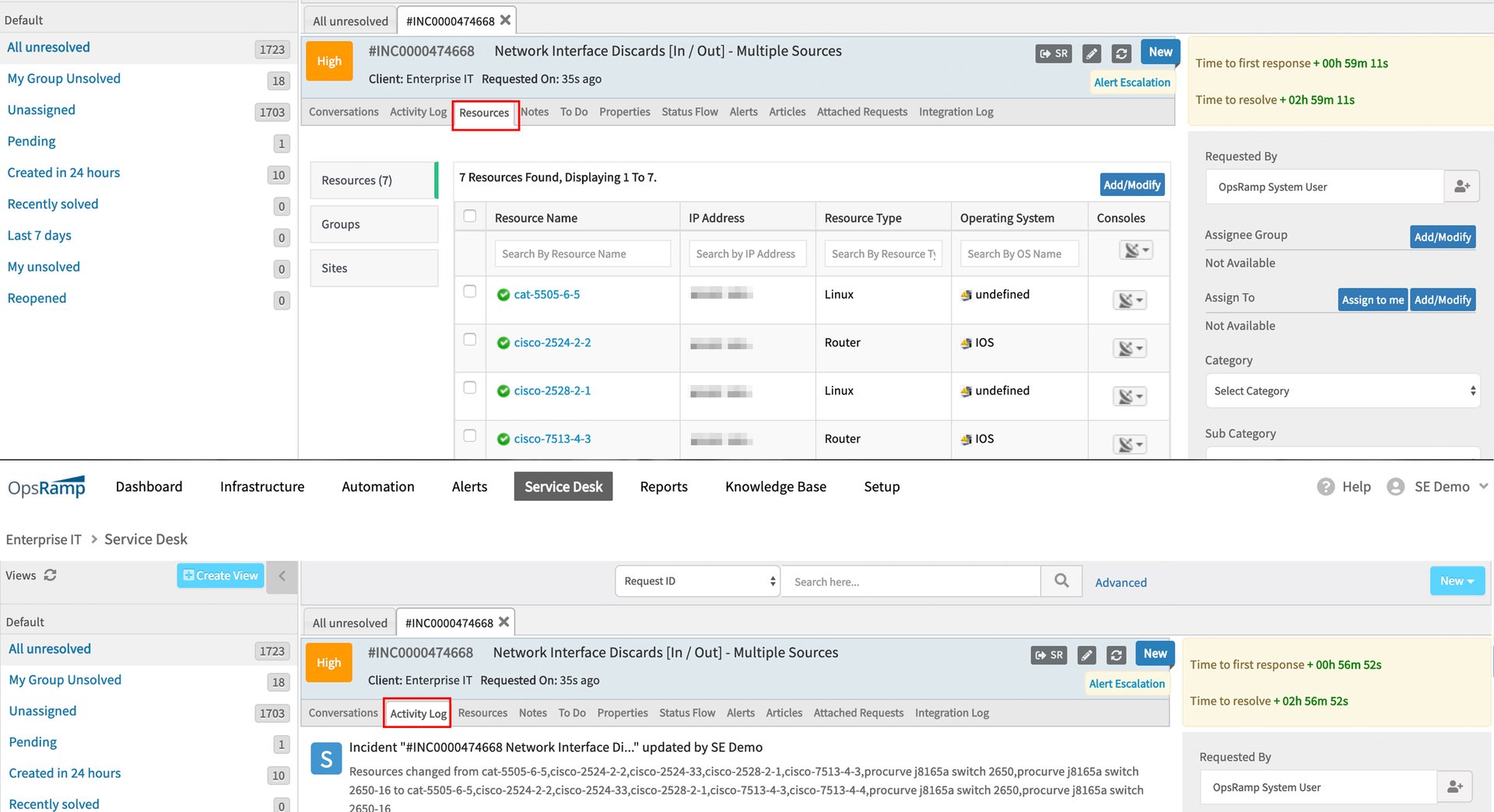 OpsRamp March 2019 Update: Incident Management and Multi-Cloud, Serverless Monitoring for Better ...